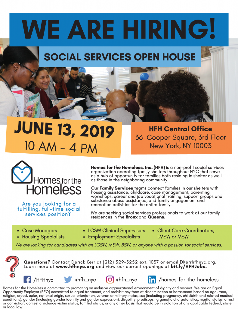 Join Us for our Social Services Open House on June 13! - HFH